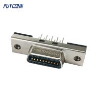 China Female Servo Connector 1.27mm Pitch Straight PCB 20pin SCSI Connector for sale