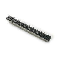 China 100-Pin PCB Straight SCSI Connector - Female MDR Type with 1.27mm Pitch and 1A Current Rating for sale