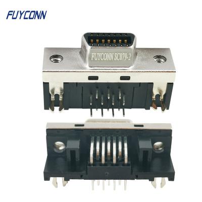 China 14Pin SCSI Connector CN Type PCB Right Angle Terminal Servo Connector for sale