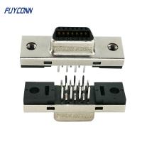 China 14 Pin SCSI Connector Straight PCB 1.27mm Pitch Female Vertical Terminal Servo Connector for sale