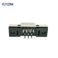China 14 Pin SCSI Connector Straight PCB 1.27mm Pitch Female Vertical Terminal Servo Connector for sale