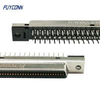 China 100P SCSI Connector Female Vertical PCB MDR Connector for sale