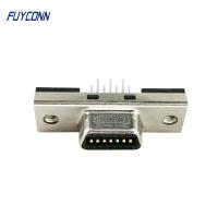 China 1.27mm Pitch 14 Position Female Vertical SCSI PCB Connector with 1A Current Rating and -55°C to +105°C Operating Range for sale