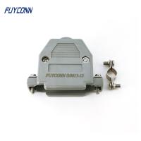 China 180 Degree Straight Plastic Backshell 25 Pin D SUB Cover for D-SUB Connector for sale