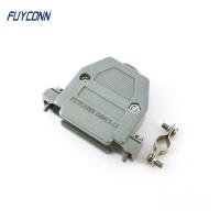China 180 Degree Straight Plastic Backshell 25 Pin D SUB Cover for D-SUB Connector for sale