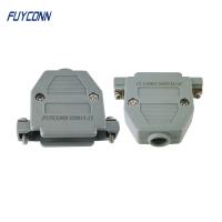 China 180 Degree Straight Plastic Backshell 25 Pin D SUB Cover for D-SUB Connector for sale