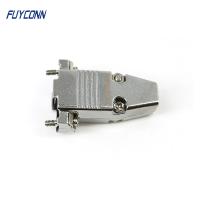 China T Shape 9 Pin D SUB Metal Cover for RS-232 Serial Connector Nickel Plated for sale