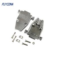 China Nickel Plated Metal T Shape 15 Pin D SUB Connector Hood for sale