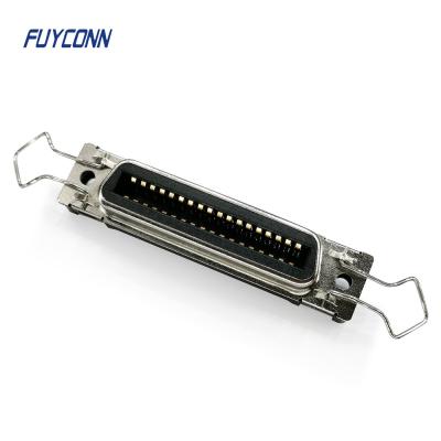 China DDK 36pin Female Connector 180 Degree PCB Mount Straight For Printer for sale