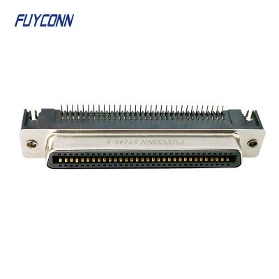China Low Profile 64 Pin Centronics DDK Champ PCB Female Connector for sale
