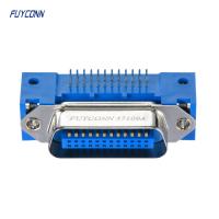 China 57 CN Centronics Connector PCB Right Angle Male 50P 36P 24P 14P 2.16mm Pitch for sale