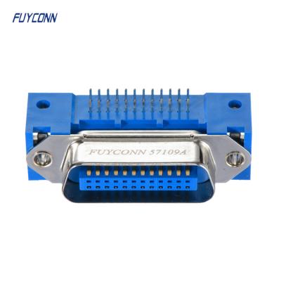 China 57 CN Centronics Connector PCB Right Angle Male 50P 36P 24P 14P 2.16mm Pitch for sale