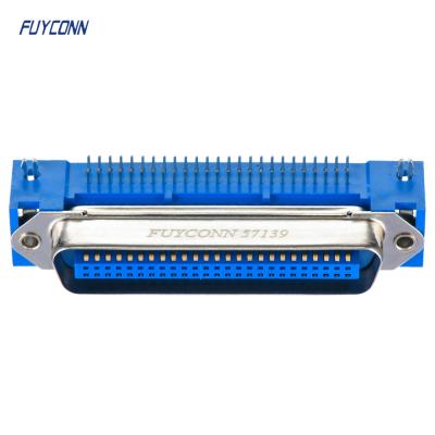 China Male PCB Right Angle 2.16mm Pitch Centronics Connector for sale