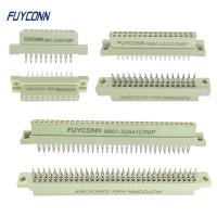 China DIN 41612 Connector 2 Row Female Press Pin 64 Pin Solderless Eurocard Connector for sale