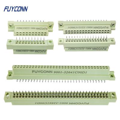 China Female DIN 41612 Connector 2×10P 20-Pin Straight PCB Eurocard with 2.54mm Pitch and 2A Current Rating for sale