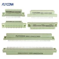 China Female DIN 41612 Connector Straight PCB 2 Rows 20-64 Pin Eurocard Connector for sale