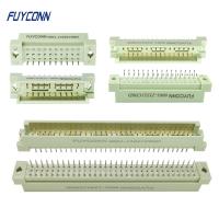 China DIN 41612 Connector Male 3 Rows 96 Pin Straight PCB Vertical Eurocard Connector for sale