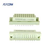 China Female DIN 41612 Eurocard Connector 3 Row 96 Pin Straight PCB Terminal 2.54mm Pitch for sale
