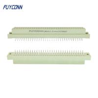 China Female DIN 41612 Eurocard Connector 3 Row 96 Pin Straight PCB Terminal 2.54mm Pitch for sale