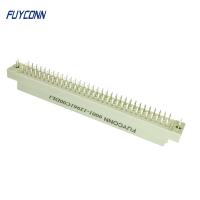 China Female DIN 41612 Connector 96 Pin 2.54mm Pitch Straight PCB Eurocard Gray for sale