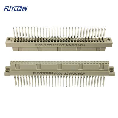 China DIN 41612 Eurocard Connector 64 Pin Press Pin 2 Rows 2.54mm Pitch for sale