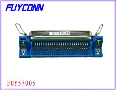 China Centronic 36 Pin IEEE 1284 Connector with 2.16mm Pitch and Board Locks - Right Angle PCB Mount Receptacle for sale