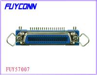 China 36 Pin Right Angle PCB IEEE 1284 Centronic Connector with 2.16mm Pitch and 5A Current Rating for Printers for sale