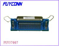 China 36 Pin Right Angle PCB Mount Female Connector with 2.16mm Centerline and 5A Rating - UL Certified for sale