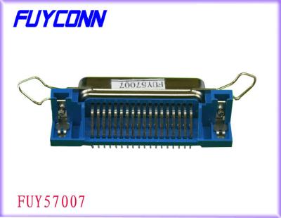 China 36 Pin Right Angle PCB Mount Female Connector with 2.16mm Centerline and 5A Rating - UL Certified for sale