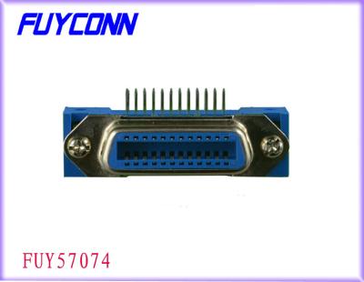 China 36-Pin Centronic PCB Right Angle Female Connector 2.16mm Centerline 5A Rating UL Certified for sale