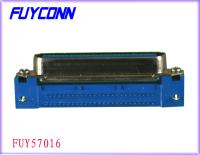 China DDK 36 Pin Centronic PCB Right Angle Male Connector with Z Bracket - 2.16mm Centerline, 5A Rating for sale