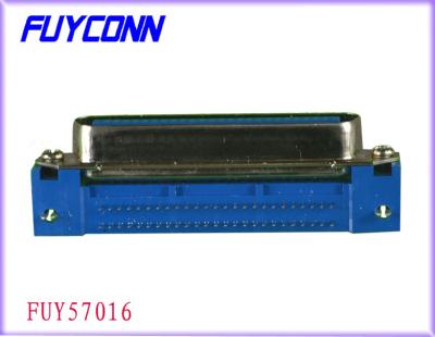 China DDK 36 Pin Centronic PCB Right Angle Male Connector with Z Bracket - 2.16mm Centerline, 5A Rating for sale