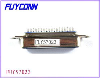 China 36 Pin IEEE 1284 Centronic Solder Female Connector with 2.16mm Centerline and 5A Current Rating - UL Certified for sale