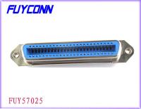 China 2.16mm Centerline 36 Pin Female Centronic Solder DDK Connector - IEEE 1284 Compliant, 5A Current Rating, -55°C to +105°C Operating Range for sale