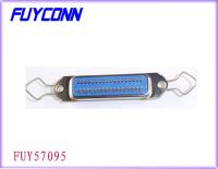 China 36 Pin Centronic Female Solder Connector 2.16mm Pitch with Spring Latches for sale