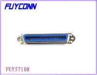 China 36 Pin Centronic Solder Female Connector 2.16mm Pitch Parallel Port Receptacle for sale