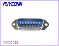 China DDK 36 Pin Male Centronic Parallel Port Connector Solder Cup 2.16mm Pitch Hex Nuts for sale