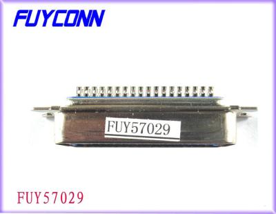 China DDK 36 Pin Centronic Solder Ribbon Male Connector MD Type Parallel Port 2.16mm for sale