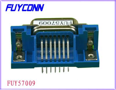 China 36 Pin Female Right Angle PCB Connector with 2.16mm Centerline and 5A Current Rating - ROHS Compliant for sale