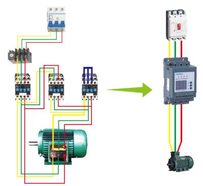 China Single Phase High Torque Electronic Soft Starter Low Current For Electric Motor for sale