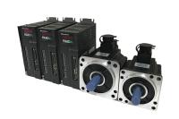 China AC220V / 380V Small Powerful Servo Motors / 0.4-5.5kW Electric Servo Motor for sale