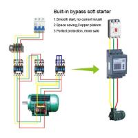 China Compressor Electric Bypass Soft Starter Space Saving With Small Housing Design for sale