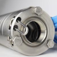 China 123m Max Head Brushless Solar Pump With Plastic Impeller 110v Operate Voltage for sale