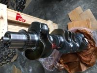 China 6D107 Disel Engine Crankshaft  For KOMATSU Excavator Parts PC200-8 PC240LC-8 for sale
