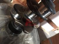 China D7D Diesel Engine Parts Forged Steel Crankshaft For  240  Excavator Parts for sale