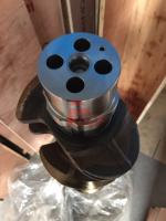 China D7D Diesel Engine Parts Forged Steel Crankshaft For  240  Excavator Parts for sale