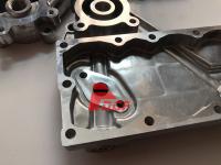 China 6D95 5P 7P Oil Cooler ASSY 6207-61-5110 Used Komatsu Excavator Parts for sale