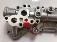 China 6D108 Oil Cooler Cover 6136-61-2110 For Komatsu Excavator Diesel Engine Parts for sale