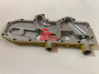 China Engine C7 Oil Cooler Cover For  Excavator Diesel Engine Parts for sale