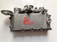 China Engine D7D Oil Cooler ASSY Used  Excavator Engine Oil Cover EC290 EC290B for sale